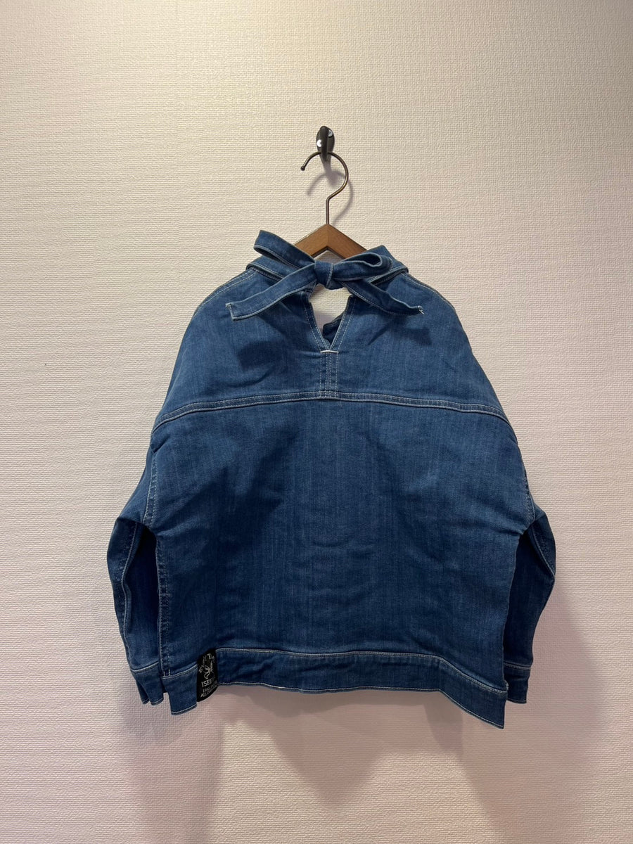 NEEDLE WORKS/NeWo Ribbon Denim Jacket (BLUE) [3225112] – SESSIONS_JAPAN
